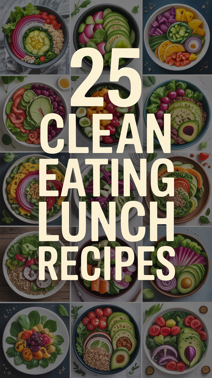 25 Clean Eating Lunch Recipes - Clean Eating, Smart Living