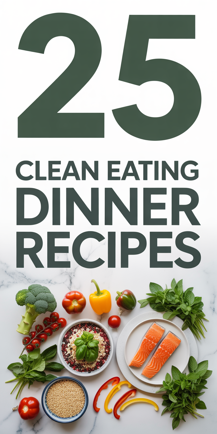 25 Clean Eating Dinner Recipes - Clean Eating, Smart Living