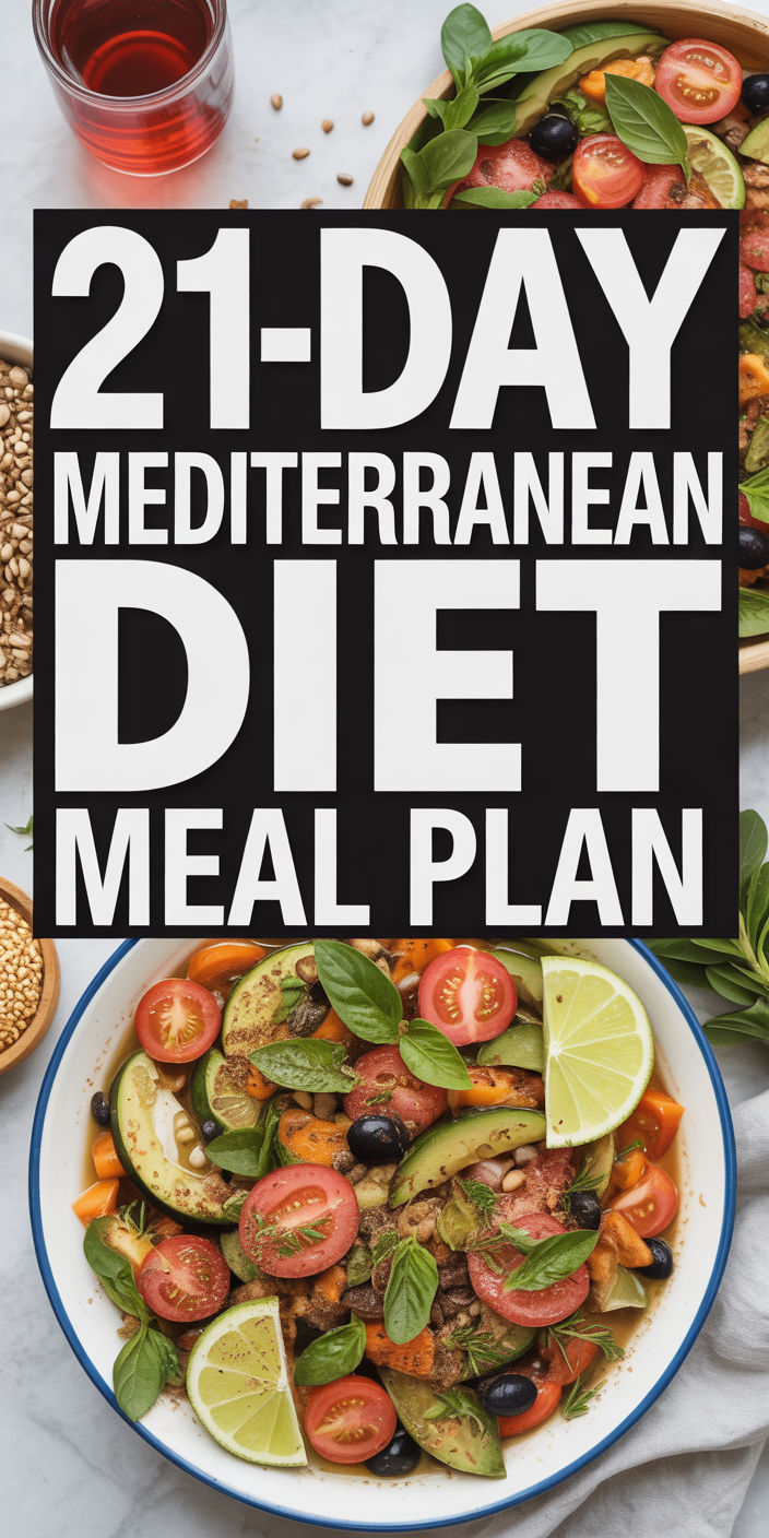 21-Day Mediterranean Diet Meal Plan: A Comprehensive Guide to Healthy ...