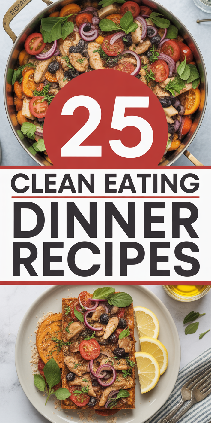 25 Clean Eating Dinner Recipes - Clean Eating, Smart Living