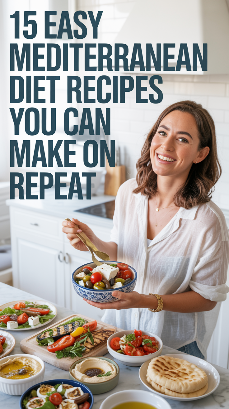 15 Easy Mediterranean Diet Recipes You Can Make on Repeat - Clean ...