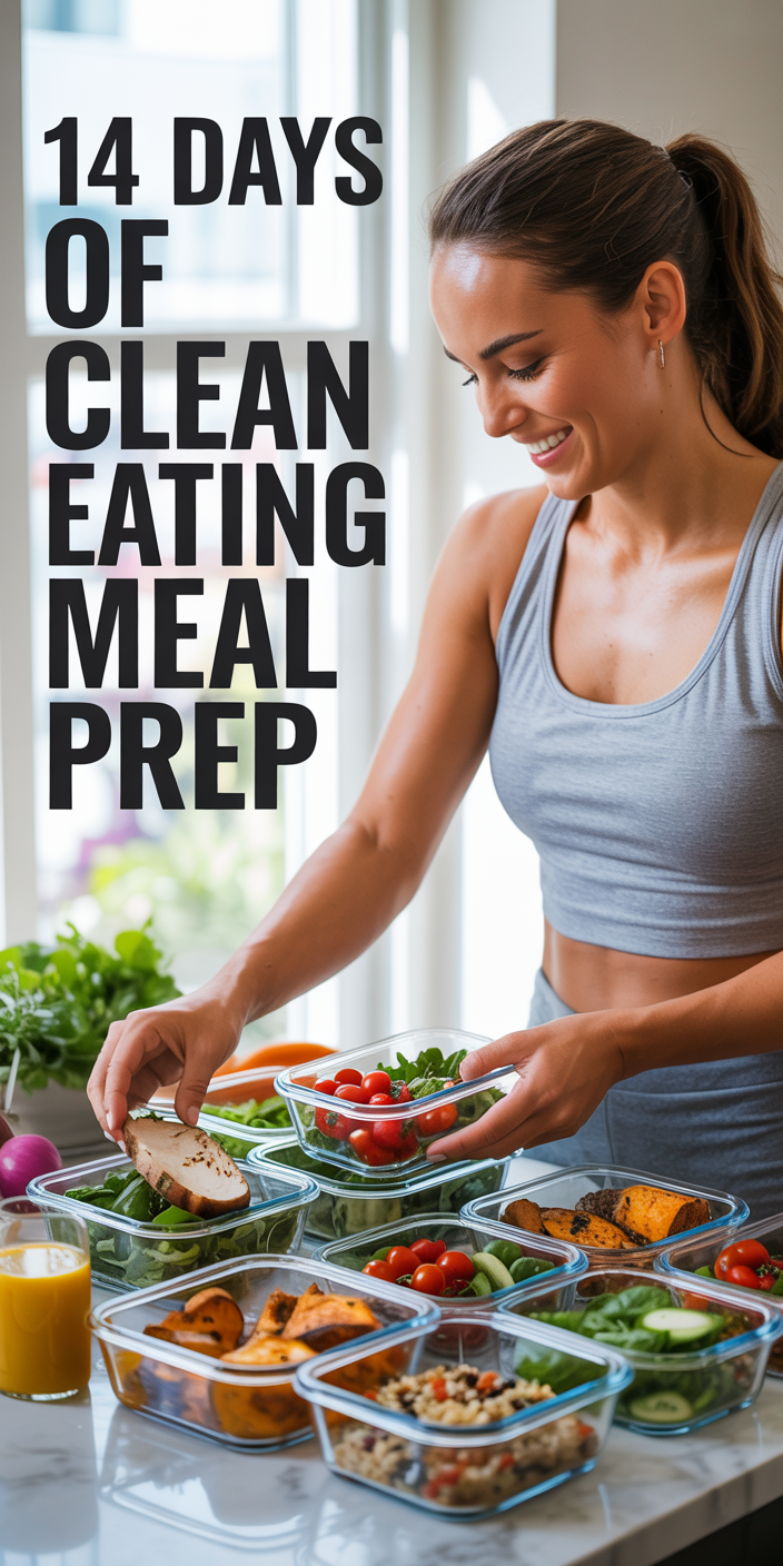 14 Days Of Clean Eating Meal Prep - Clean Eating, Smart Living