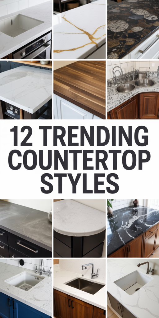 12 Trending Countertop Styles - Clean Eating, Smart Living