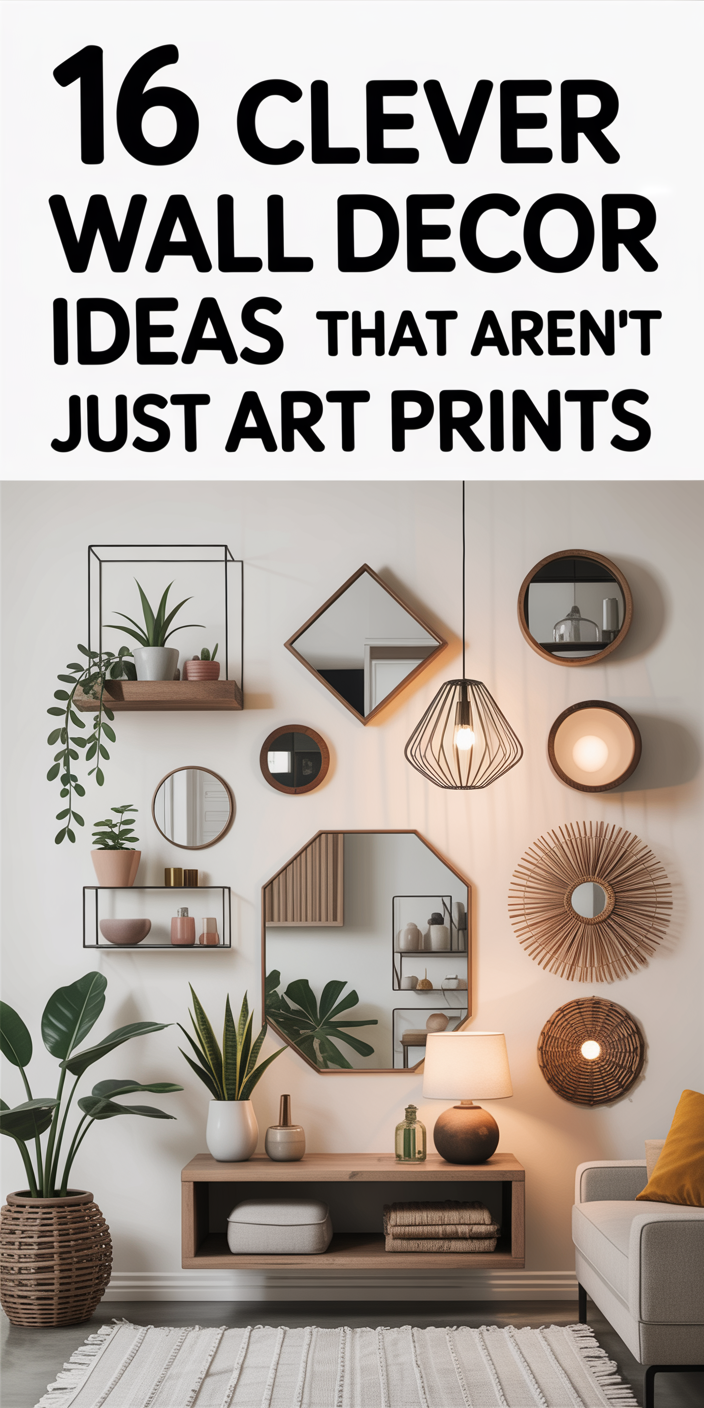 16 Clever Wall Decor Ideas That Aren’t Just Art Prints - Clean Eating ...