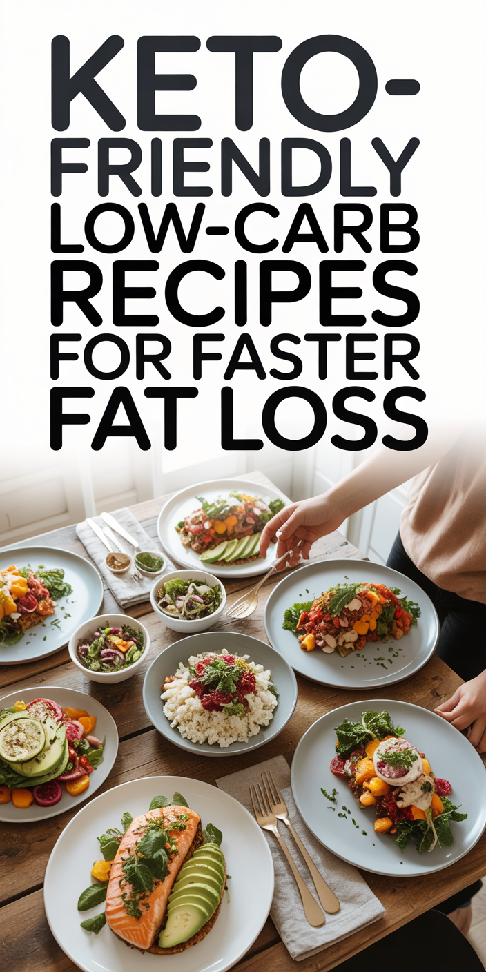Keto-Friendly Low-Carb Recipes For Faster Fat Loss: 21 Easy Meals, Meal ...